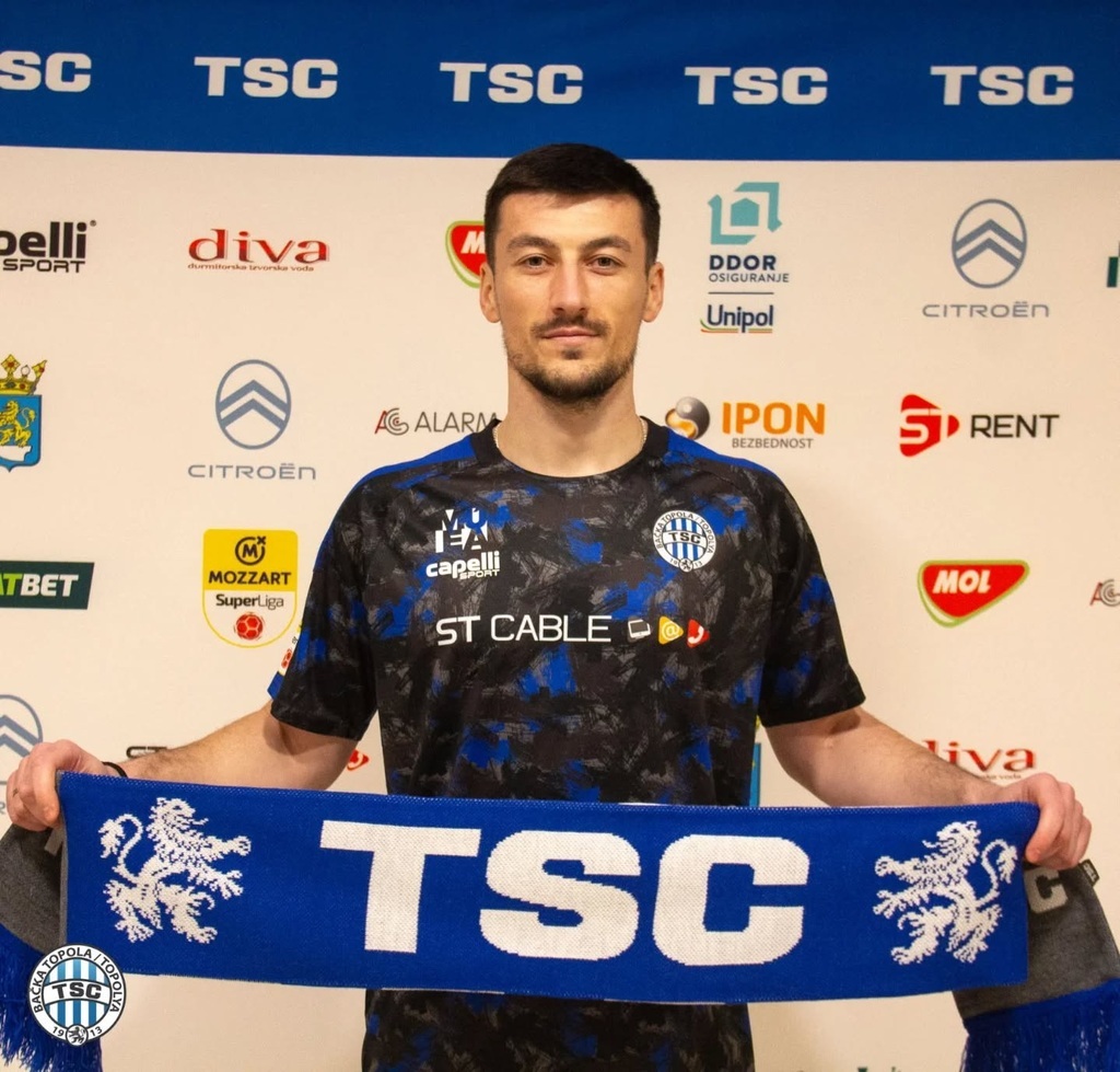 Miloš Šatara a TSC új játékosa | Vajdaság MA